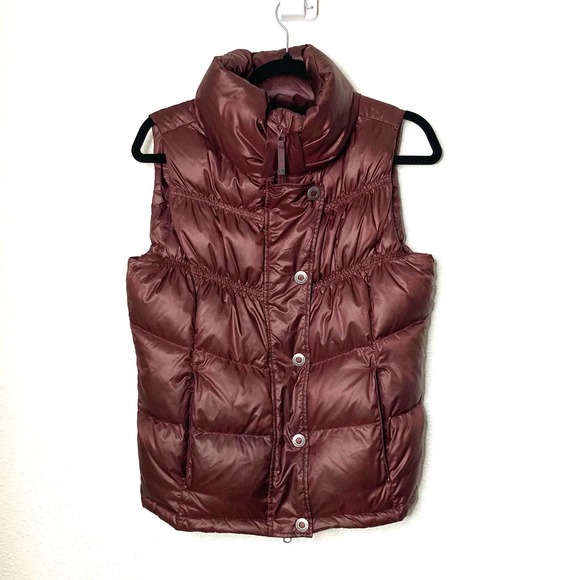 Prana | Jackets & Coats | Prana Womens Milly Down Puffer Vest Soft Lightweight Packable Mahogany ...
